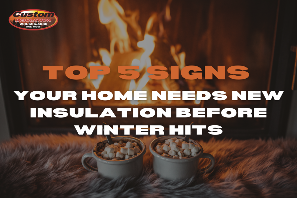 Top 5 Signs Your Home Needs New Insulation Before Winter Hits - Custom ...